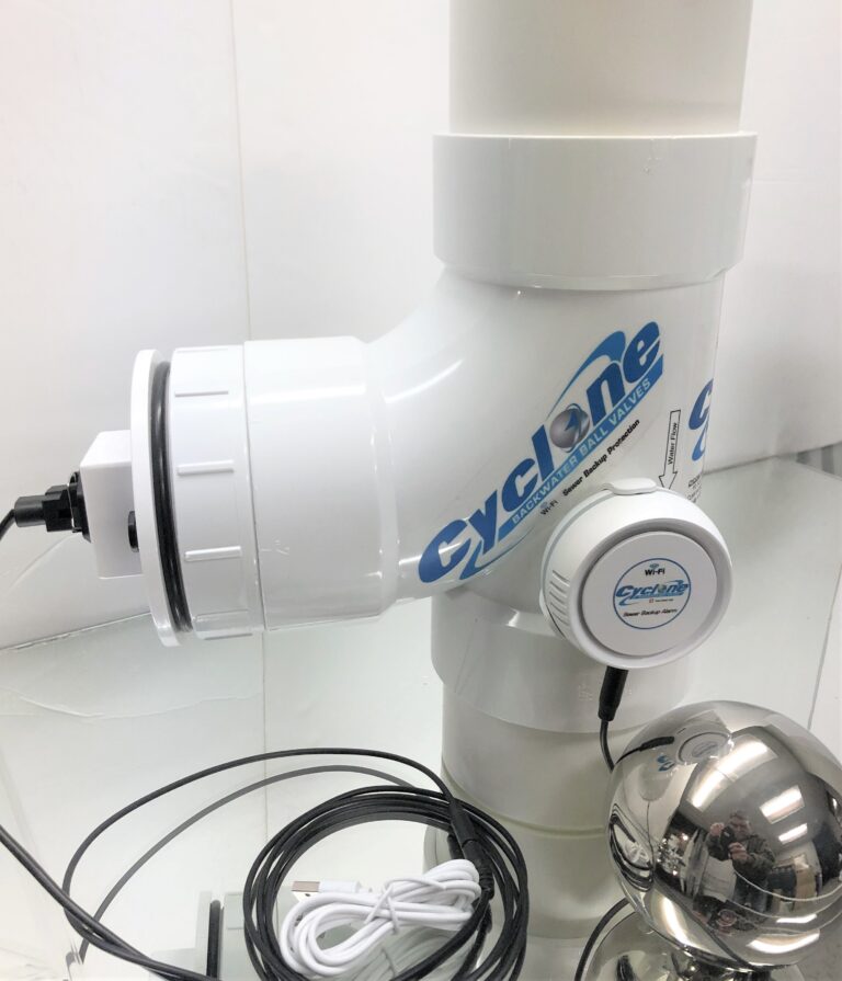 4″ Wi Fi Main Sewer Valves | Cyclone Valves